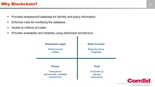 Case Study: How ComEd Is Implementing Blockchain to Enhance DER User Security and Verification | PPT