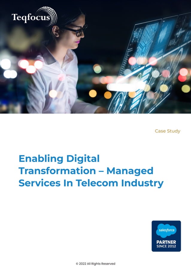 Enabling Digital Transformation In Telecom Industry Pdf