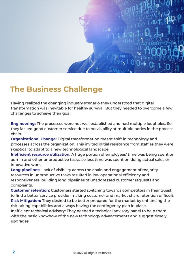 Enabling Digital Transformation In Telecom Industry Pdf