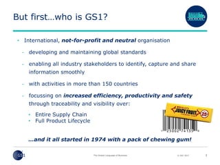 Enabling digital railway - Standardisation by rail for rail using GS1 | PPT