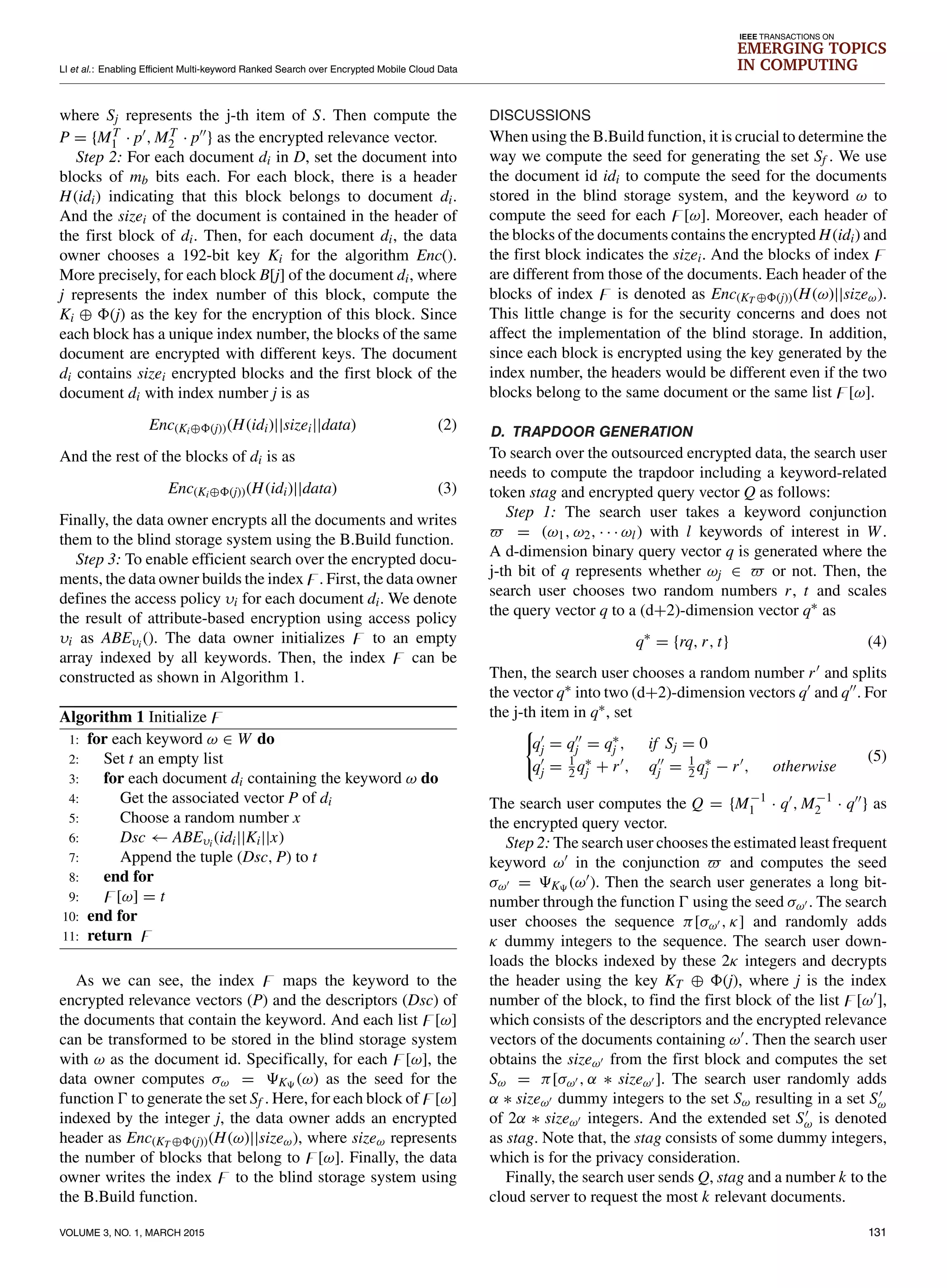 Enabling Efficient Multi Keyword Ranked Pdf Search Internet