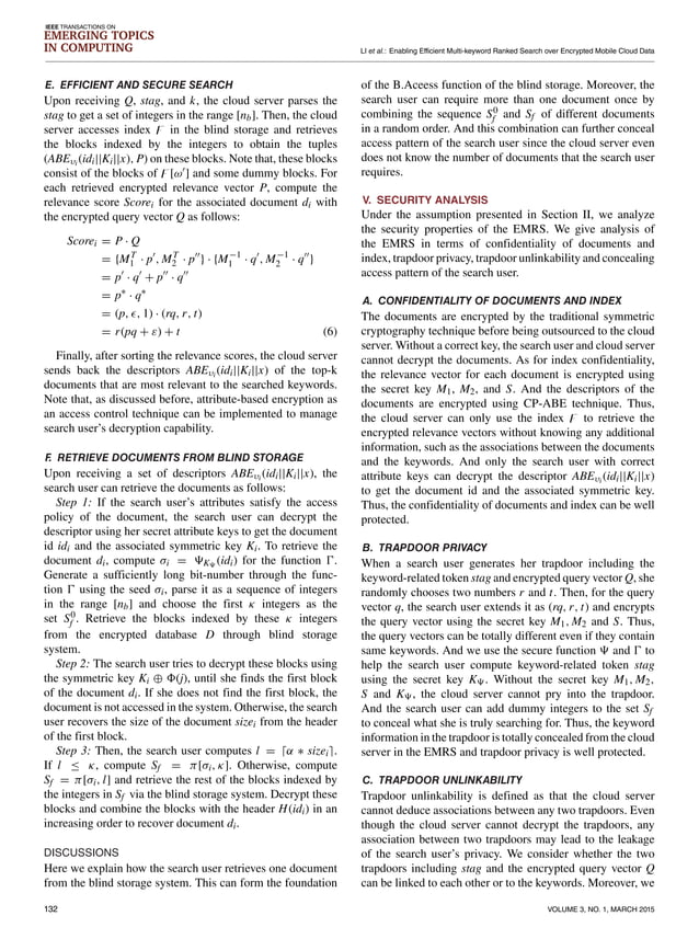 Enabling Efficient Multi Keyword Ranked Pdf Search Internet