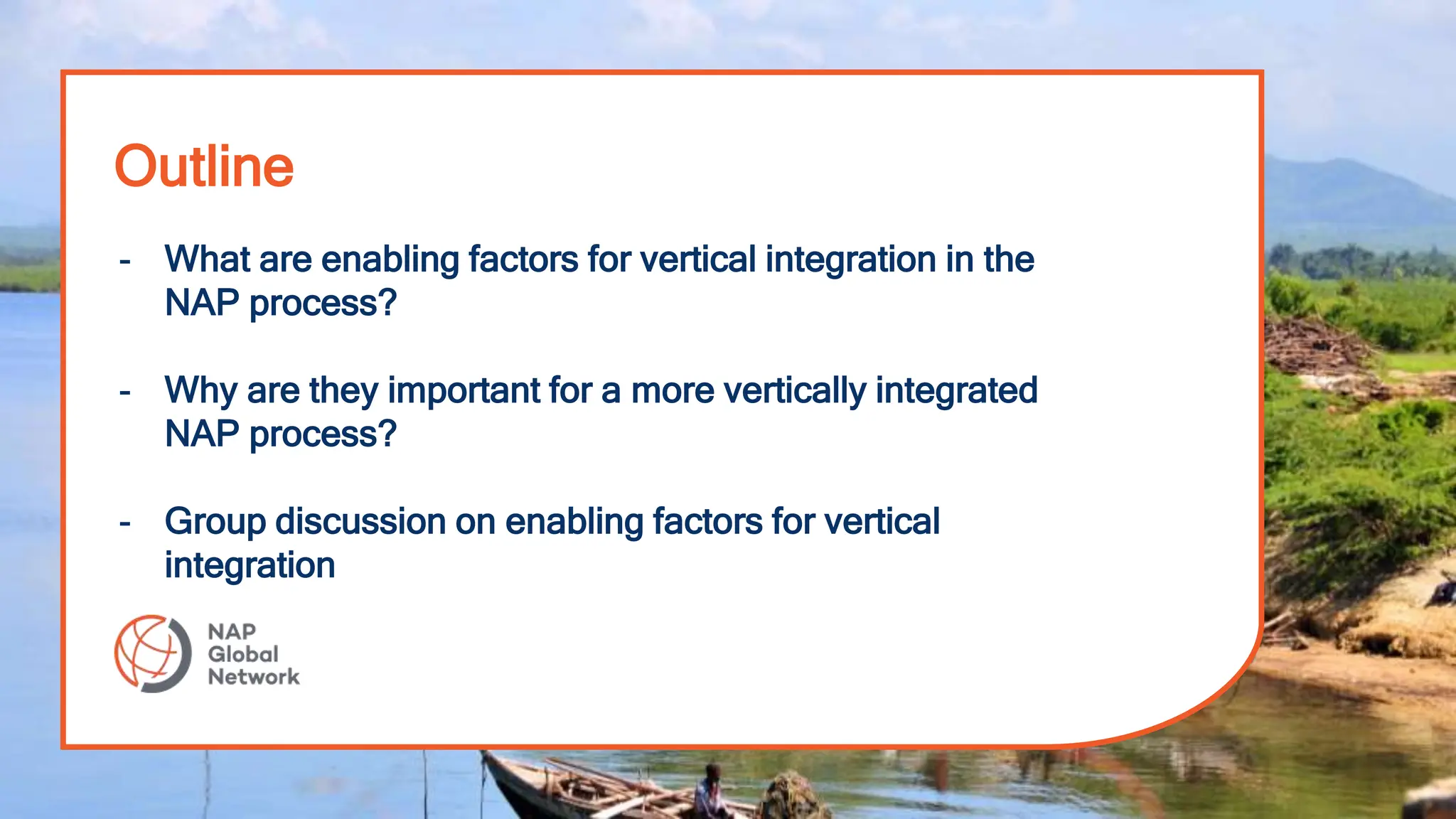 Enabling factors for Vertical Integration in NAP process | PPT