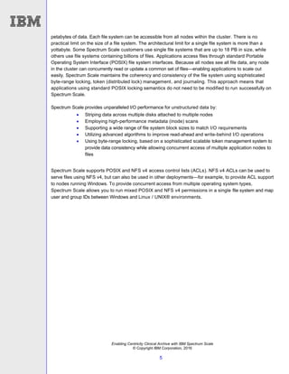 Enabling GE Healthcare Centricity Clinical Archive with IBM Spectrum Scale | PDF | Free Download