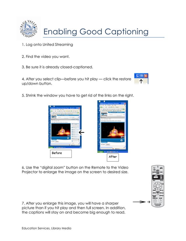 Enabling Good Captions | PDF