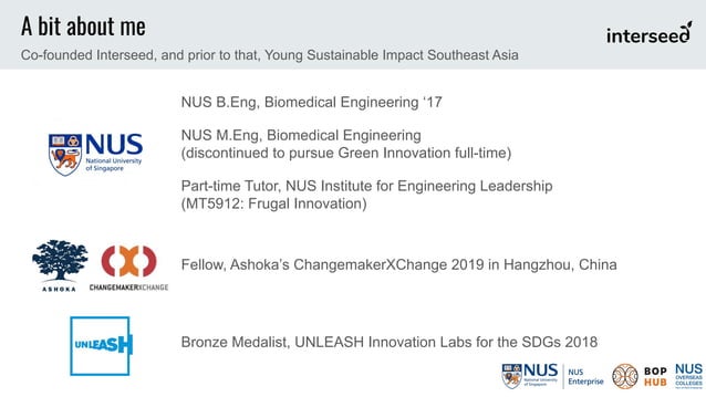 Enabling green innovation interseed 2021 | PPT