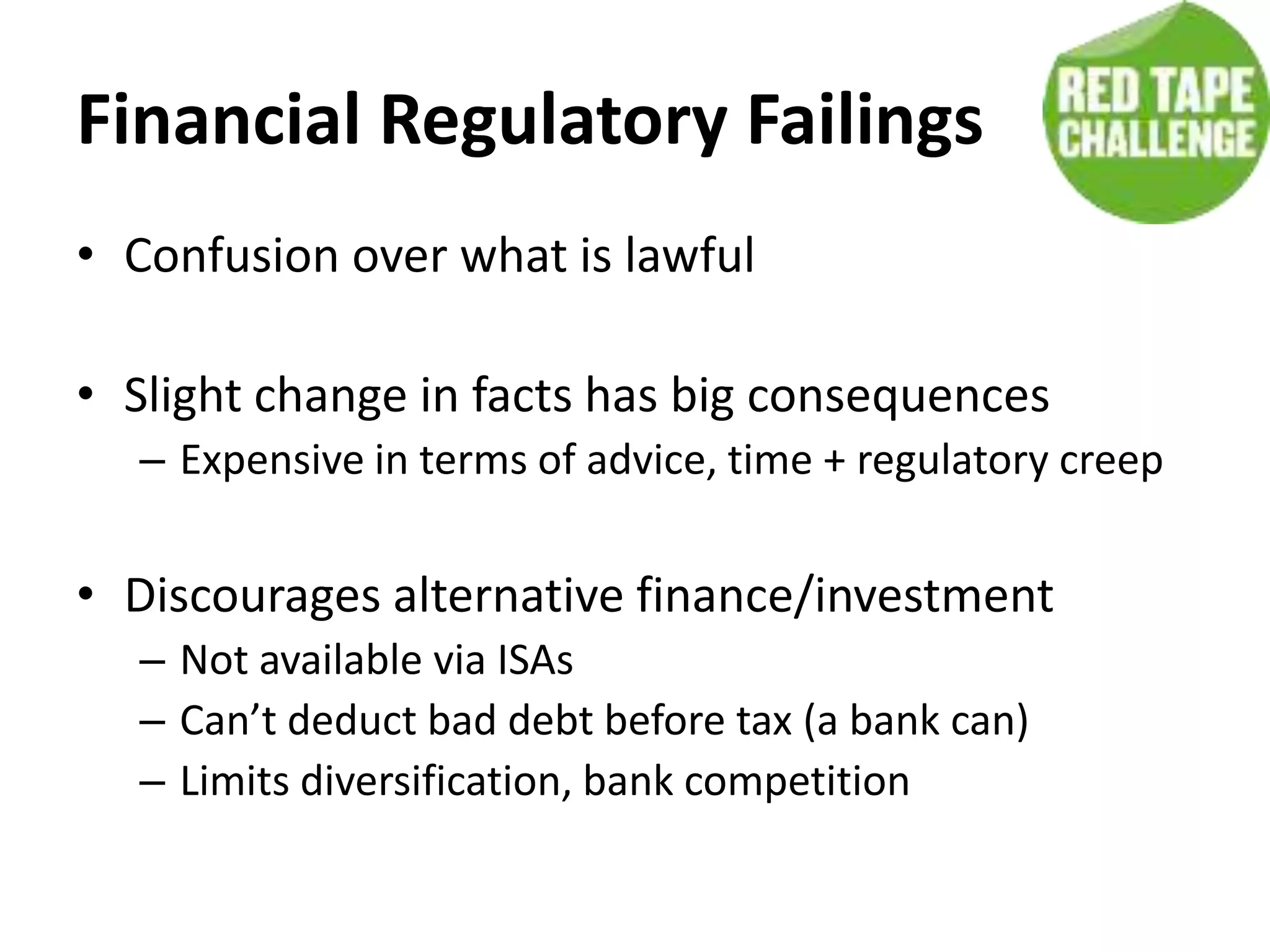 Enabling The Growth of P2P Finance - Simon Deane-Johns | PPT