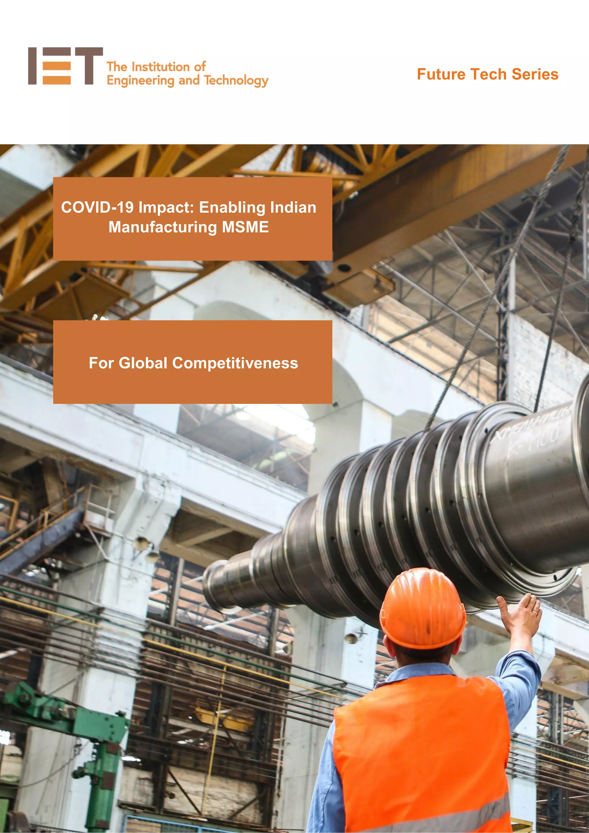 Enabling Indian manufacturing MSMEs for global competitiveness | PDF