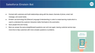 Enabling intelligence for cr ms _ salesforce einstein | PPT