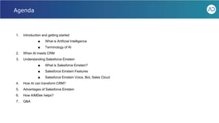 Enabling intelligence for cr ms _ salesforce einstein | PPT