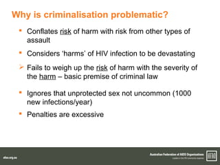 Law and HIV: Are we there yet? | PPT