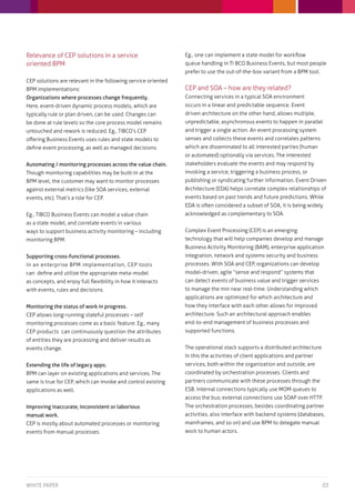 Enabling predictive analysis in service oriented BPM solutions. | PDF