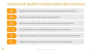 Enabling Proactive Quality Management Across Quality and Manufacturing ...