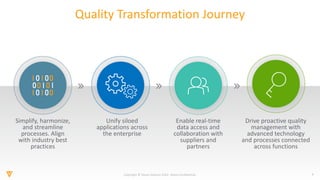 Enabling Proactive Quality Management Across Quality and Manufacturing ...