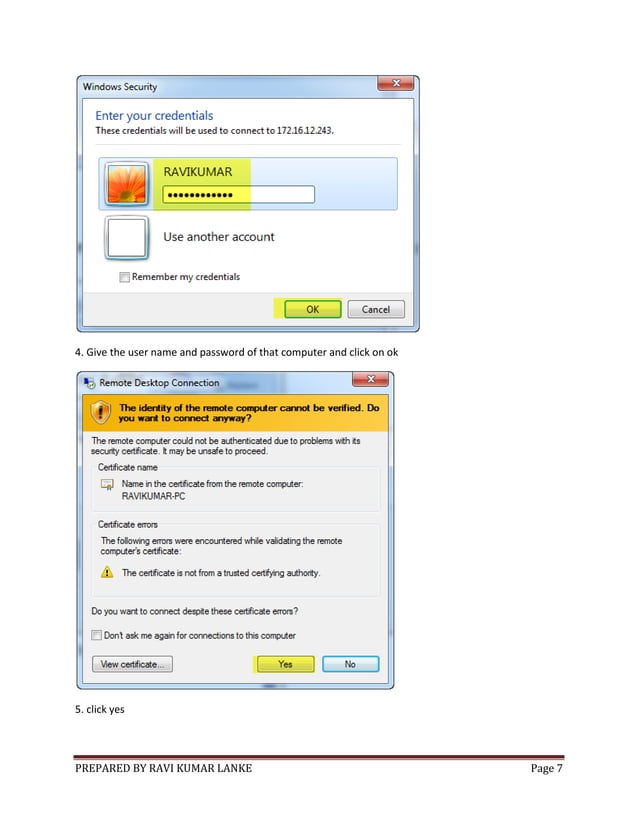 Enabling Remote Desktop Connection On Windows 7 64 Bit Pdf Desktops