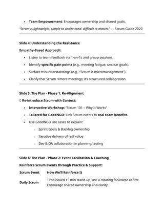 Making Scrum Success possible at GoodNGO | DOCX