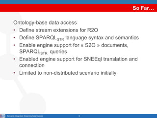 Enabling semantic integration | PPTX | Databases | Computer Software and Applications