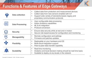 Enabling utility protocols in Edge gateways | PPTX