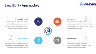 EnactOn Technologies Corporate Profile | PDF | Business | Business and ...