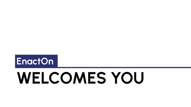 EnactOn Technologies Corporate Profile | PPT