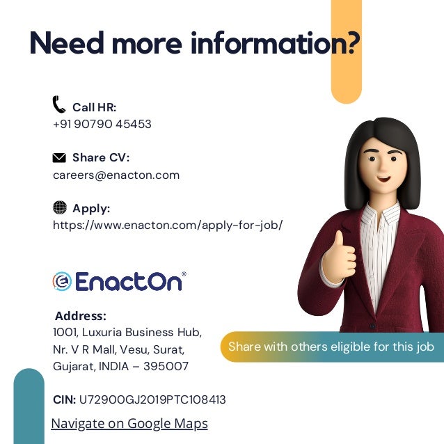 EnactOn Technologies Job Recruitment | PDF