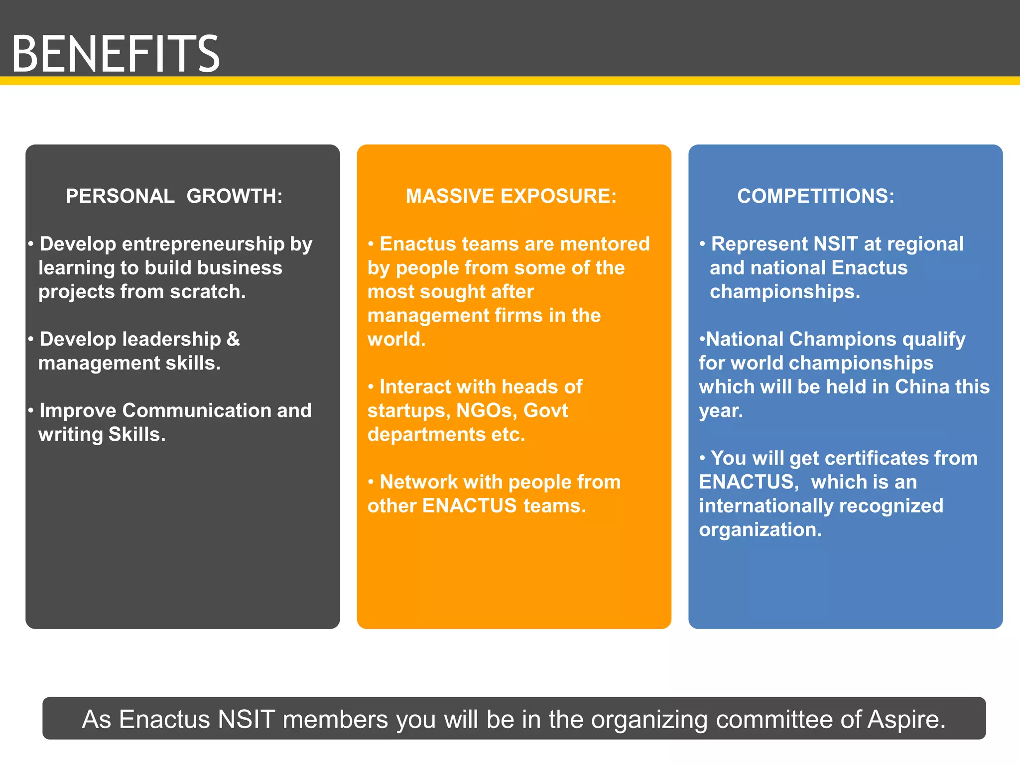 Enactus presentation revised | PPTX