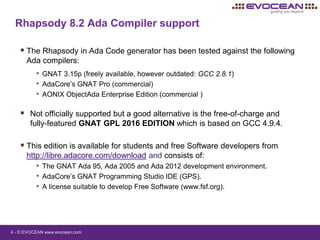 Getting started with IBM Rational Rhapsody in Ada | PPT