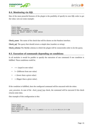 Pandora FMS: Mysql Server Monitoring | PDF | Databases | Computer ...