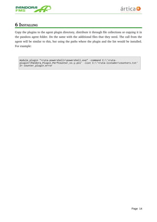 Pandora FMS: SQL Enterprise PIugin | PDF