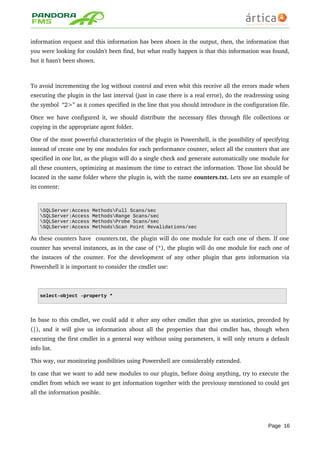 Pandora FMS: SQL Enterprise PIugin | PDF