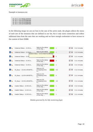 Pandora FMS: SQL Enterprise PIugin | PDF