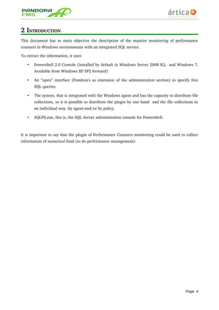 Pandora FMS: SQL Enterprise PIugin | PDF
