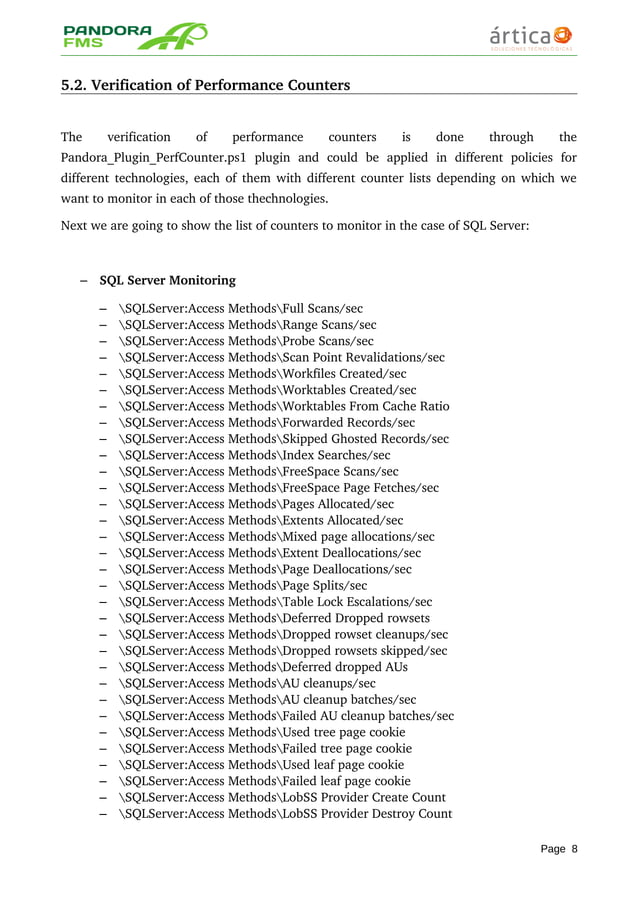 Pandora FMS: SQL Enterprise PIugin | PDF