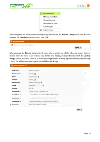 Pandora FMS: VMware Enterprise Plugin | PDF | Operating Systems | Computer Software and Applications