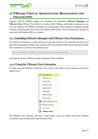 Pandora FMS: VMware Enterprise Plugin | PDF | Operating Systems | Computer Software and Applications