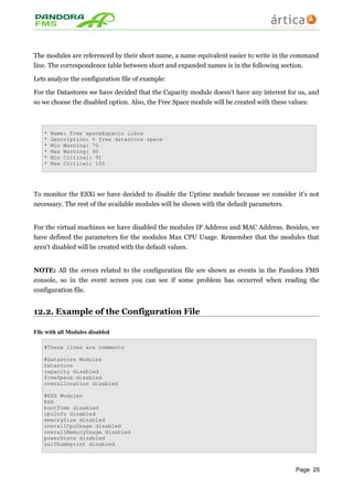 Pandora FMS: VMware Enterprise Plugin | PDF | Operating Systems | Computer Software and Applications