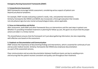 ENAF Group Report emergency nursing assessment | PPT