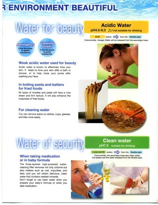 Enagic LeveLuk SD501 Brochure | PDF