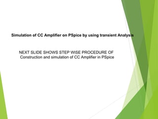 Ena lab presentation (Pspice software) | PPT
