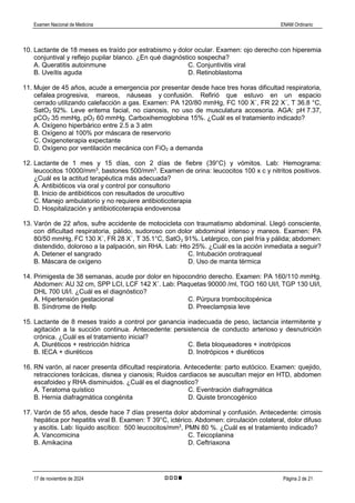 ENAM 2024 Ordinario el resuelto academia | PDF