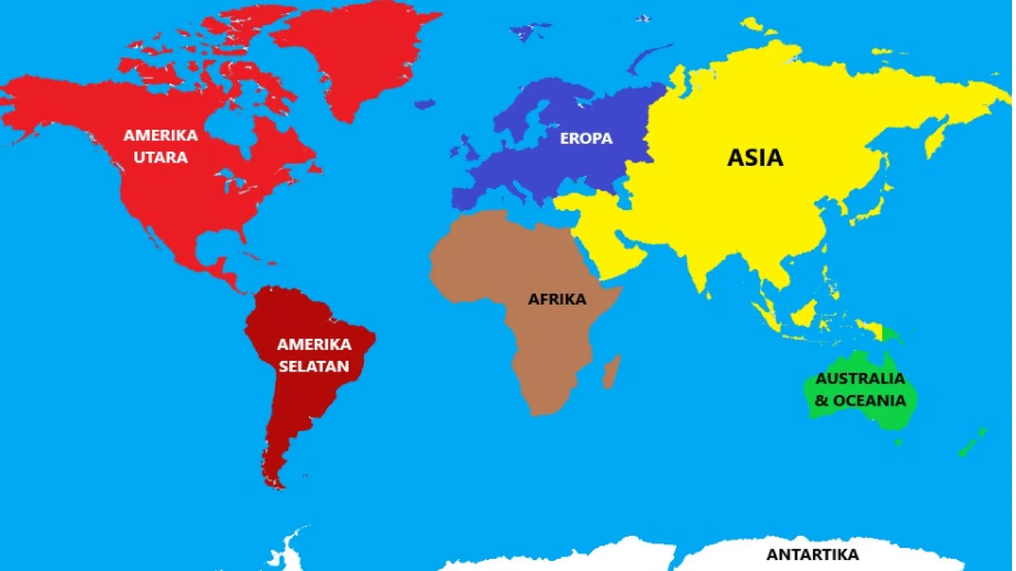 Enam Benua di Dunia materi IPAS kelas VI bab 3 topik A.pptx