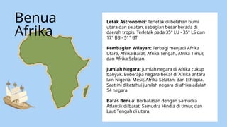 Enam Benua di Dunia beserta karakteristiknya.pptx
