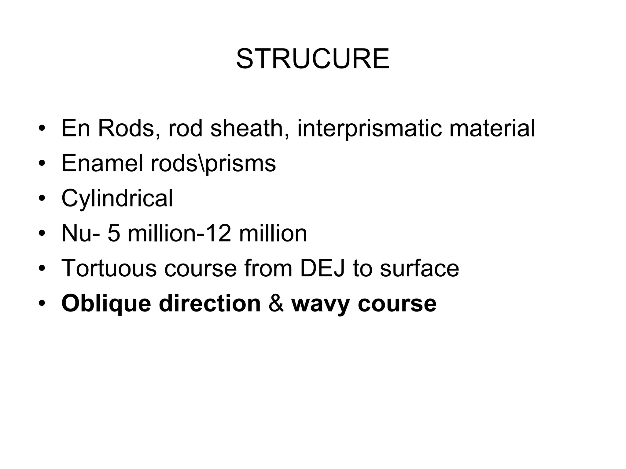 Final enamel Powerpoint including morphological and histological ...