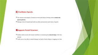 enamel.pptx part of teeth in presentation | PPTX