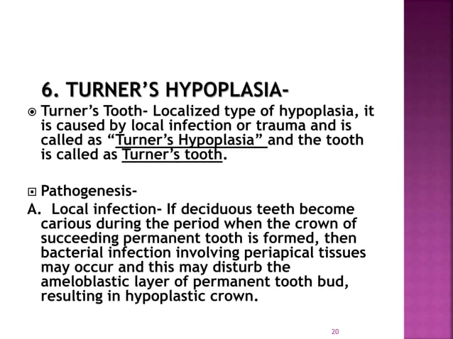 Enamel hypoplasia ppt | PPTX | Dental Health | Diseases and Conditions