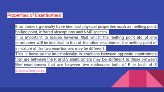 Enantiomer | PPTX