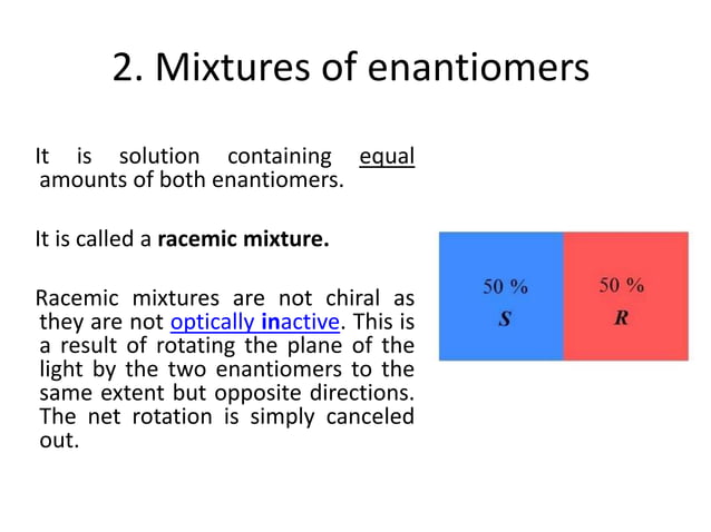 Enantiomeric excess (ee).pptx | Chemistry | Science
