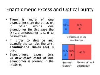 Enantiomeric excess (ee).pptx | Chemistry | Science