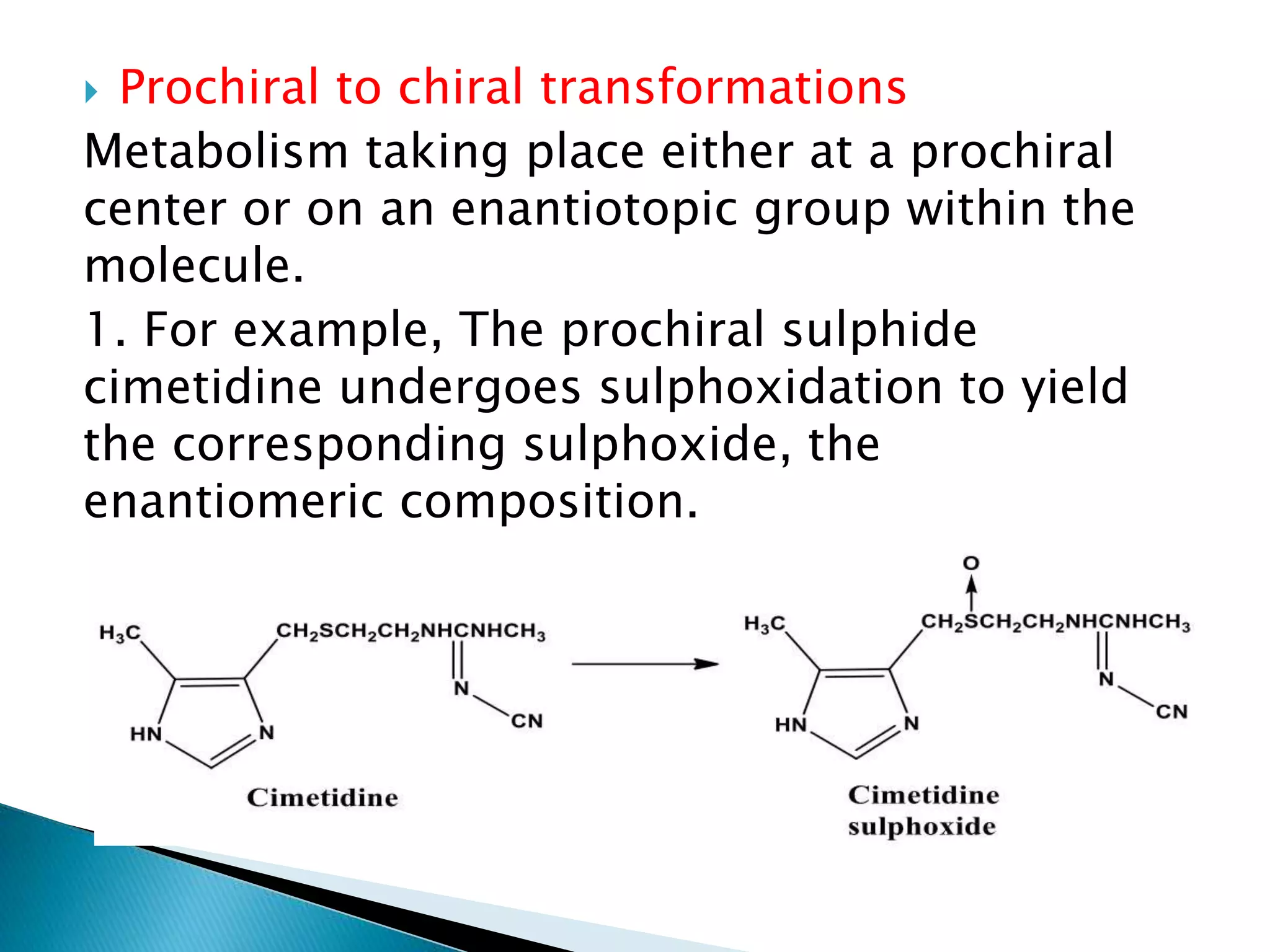 Enantio selectivity in pharmacokinetics | PPTX