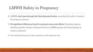 Enaoxaparin in Recurrent pregnancy loss. | PPTX